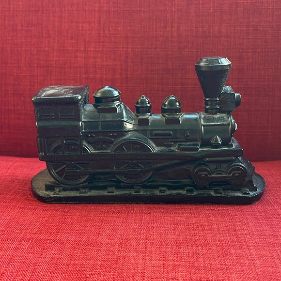 Art | Vintage Hand Carved Replica Of An 1874 Locomotive Train | Poshmark